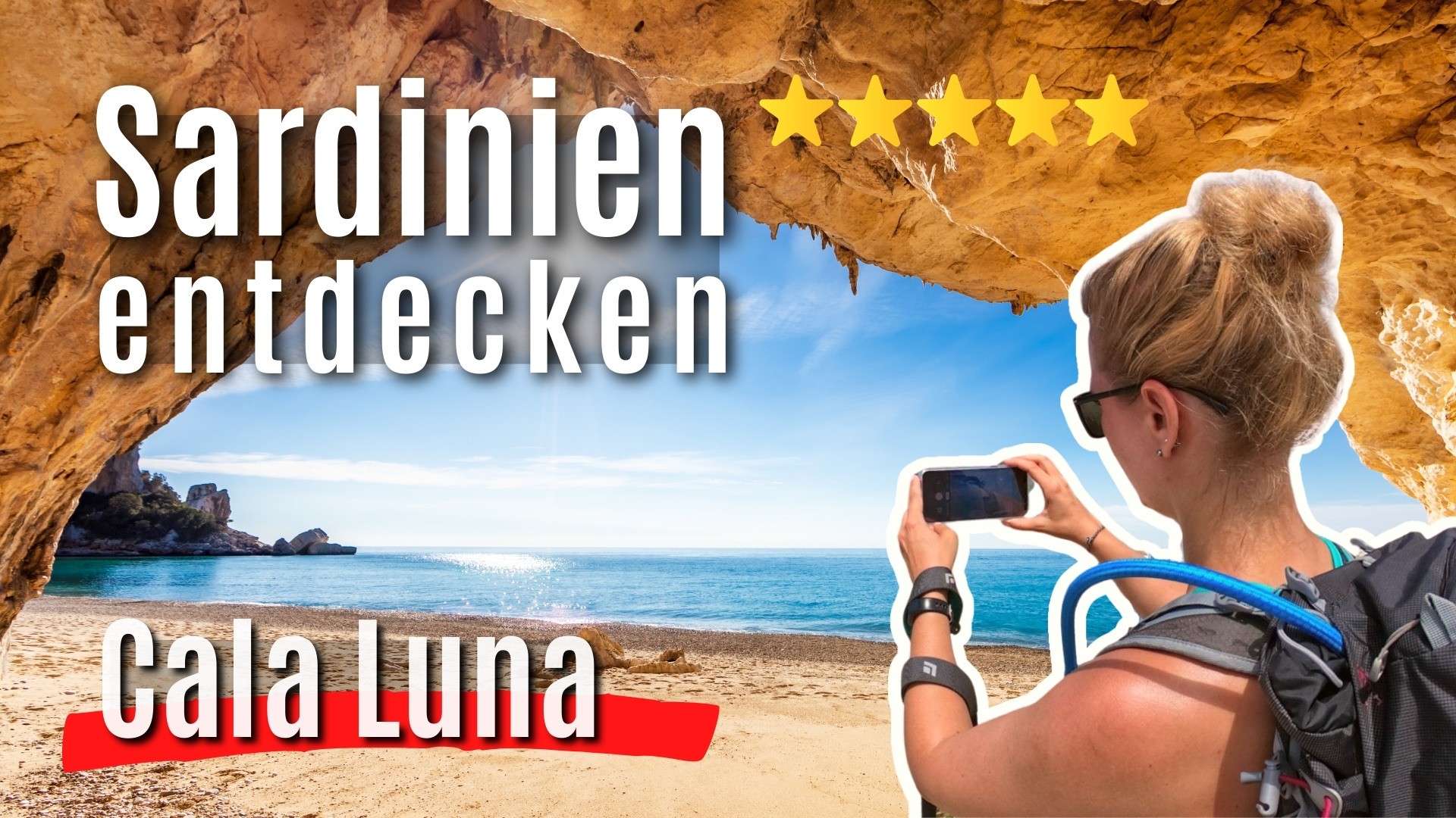 Sardinien ☀️ zum Traumstrand Cala Luna + Grotta del Bue Marino ...